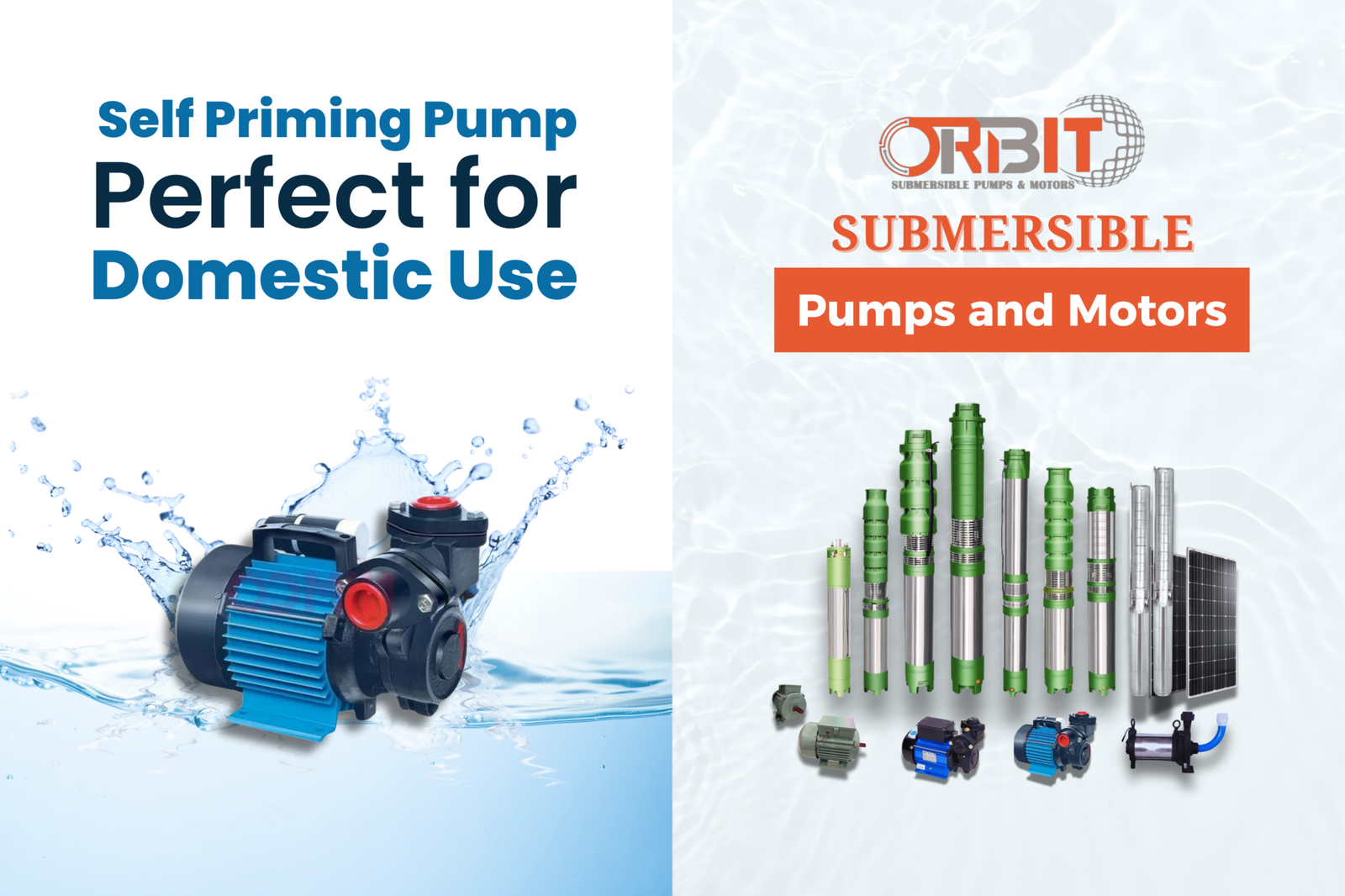 Submersible Pump Manufacturers in Ahmedabad | Orbit Pumps